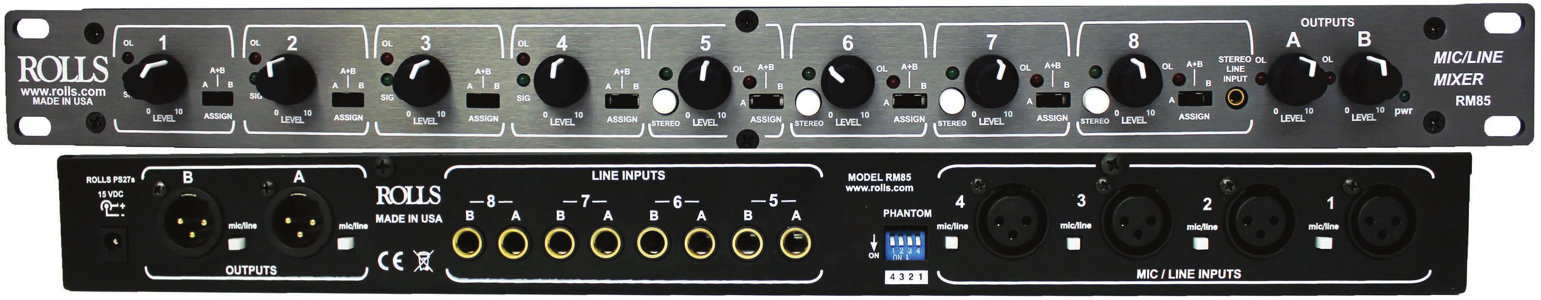 ROLLS RM85 ZONE MIXER